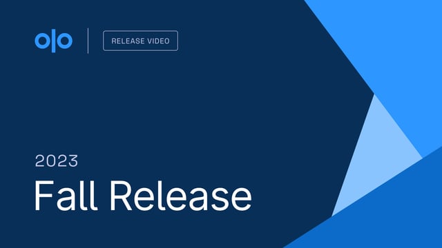 2023 Fall Release: New Ways To Acquire and Retain Guests